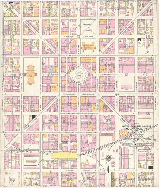 Alexander Ralston's 1821 Plan for Indianapolis | The Cultural Landscape ...