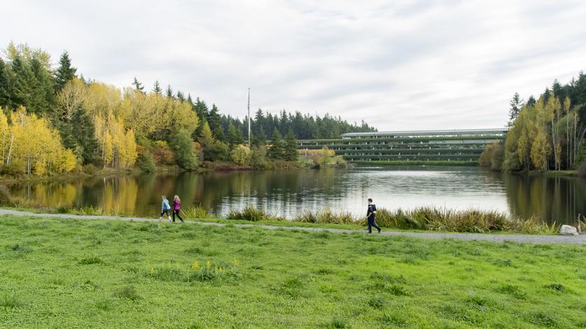 The Trails of the Weyerhaeuser Campus | The Cultural Landscape Foundation