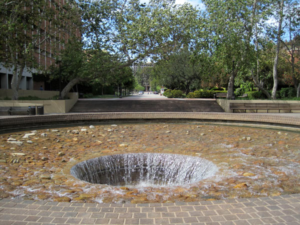 Inverted Fountain - UCLA | The Cultural Landscape Foundation